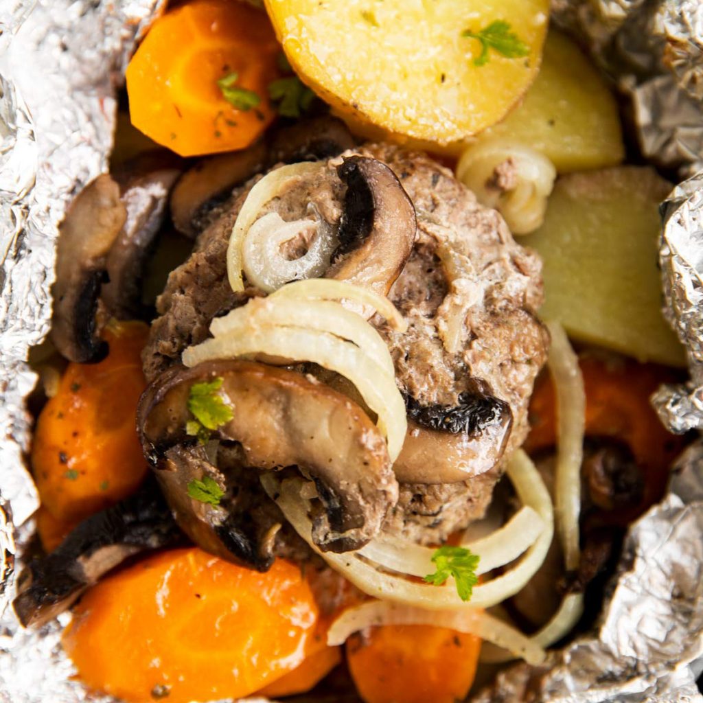 Hamburger Foil Packets - Unfussy Kitchen