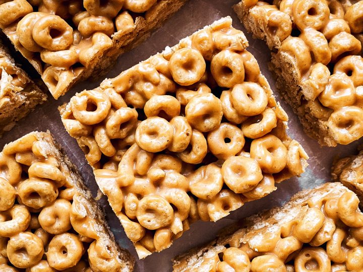 Cheerio Peanut Butter Bars